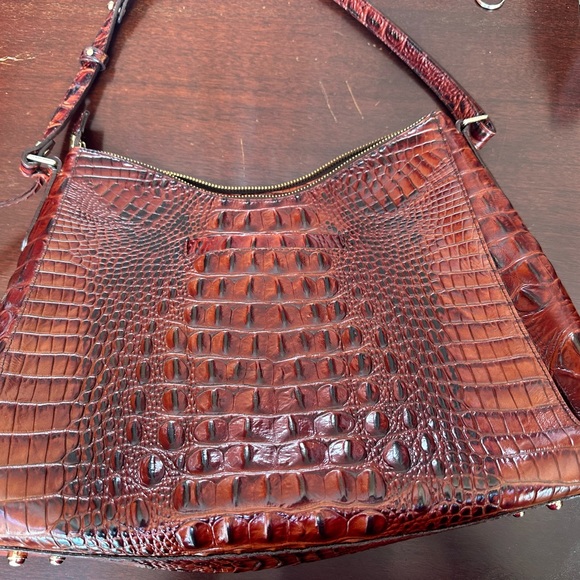 Brahmin | Bags | Brahmin Pecan Melbourne Shoulder Bag | Poshmark